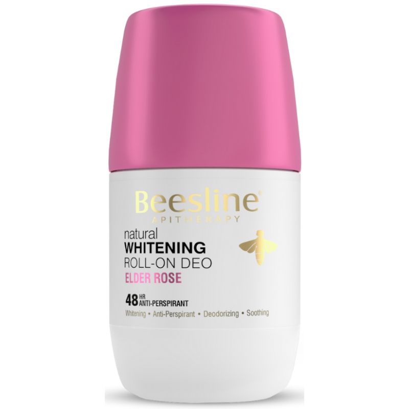 Beesline Whitening Roll-On Elder Rose 50ml - pharmaholic