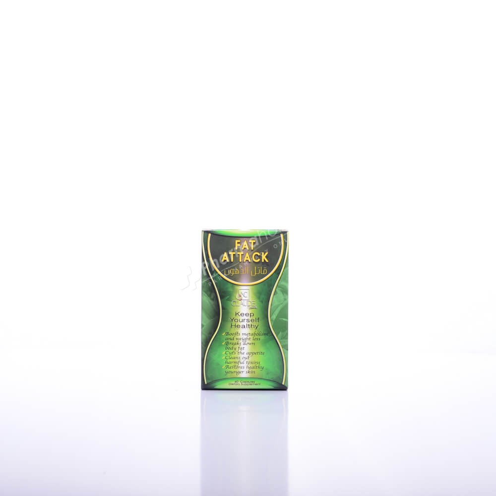 Claude Fat Attack 60 capsules - pharmaholic