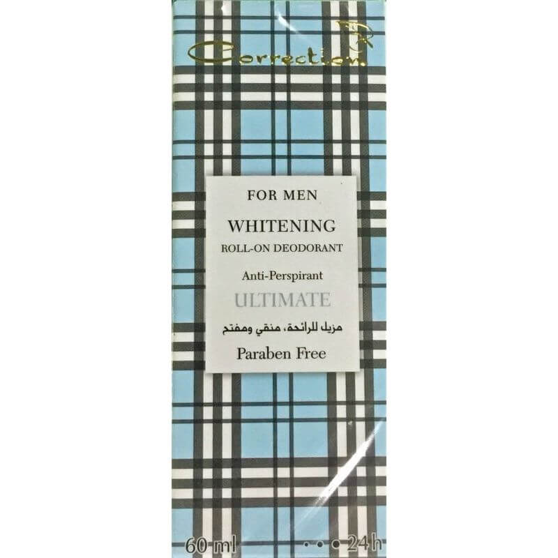 Correction Herbal Actives Whitening Roll-on Deodorant for Men Ultimate ...