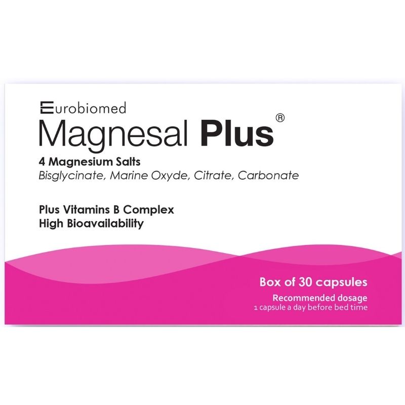 Eurobiomed Magnesal Plus 30 capsules - pharmaholic