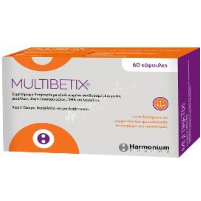 Harmonium Multibetix 60 capsules - pharmaholic