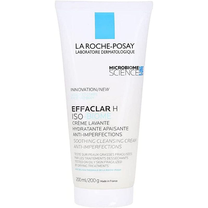 La Roche-Posay Effaclar H Iso-Biome Soothing Cleansing Cream 200ml ...
