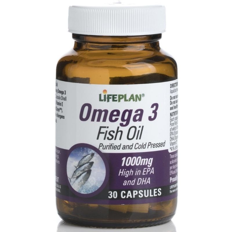 Lifeplan Omega 3 Fish Oil 1000mg 30 Capsules - pharmaholic