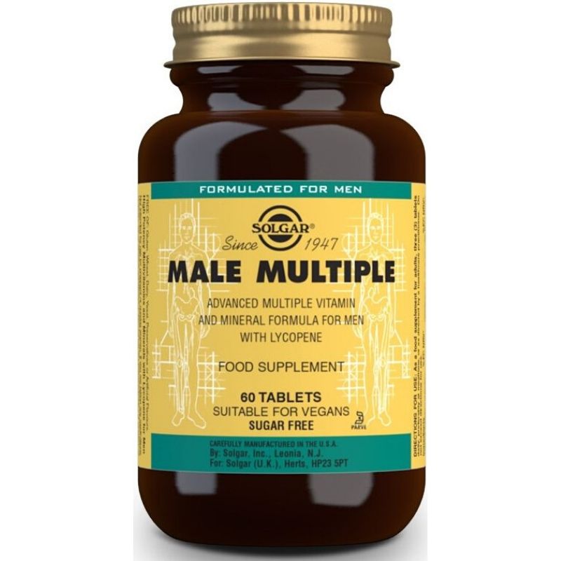 Solgar Male Multiple 60 tablets - pharmaholic