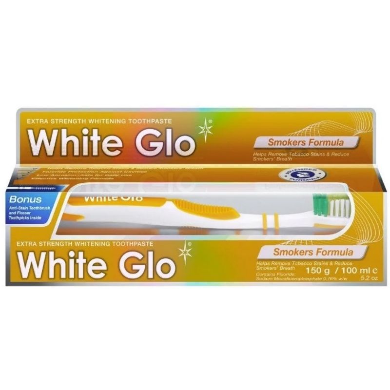 White Glo Smokers Formula Toothpaste 100ml - pharmaholic