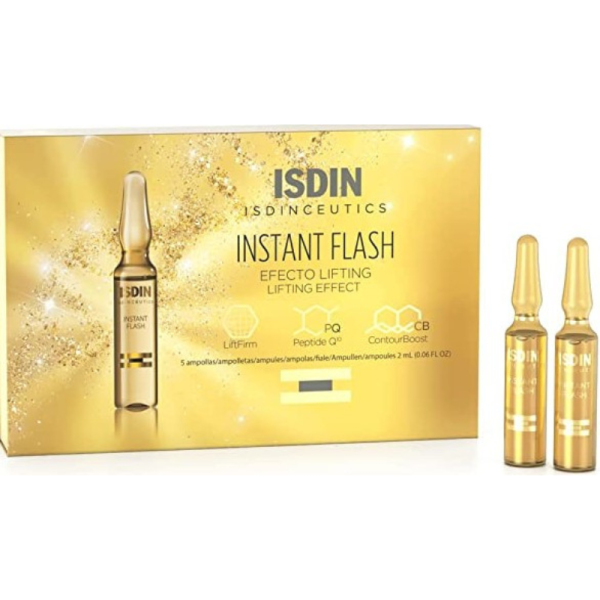 Isdin Isdinceutics Instant Flash Lifting Ampoules 2 ml x 5 - pharmaholic