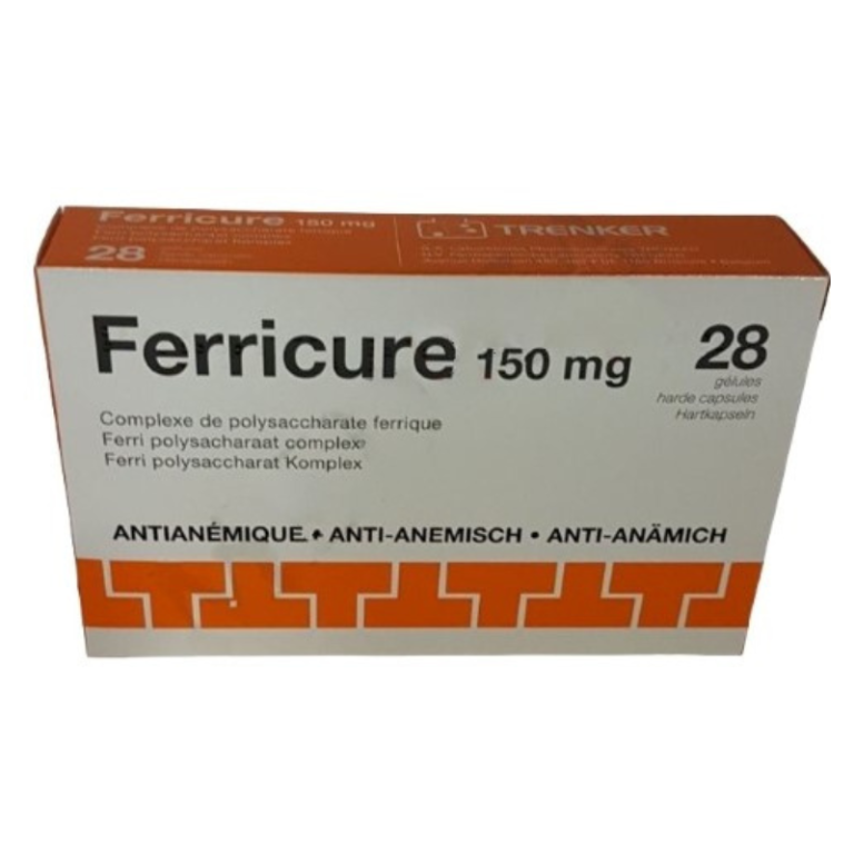 Trenker Ferricure 150 mg 28 Capsules - pharmaholic