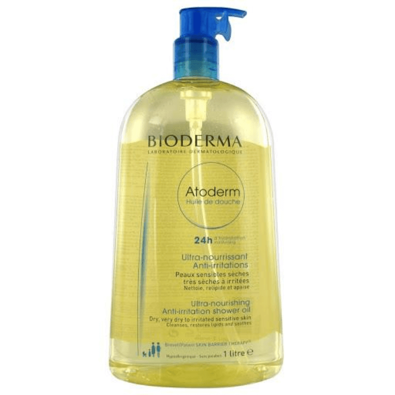 Bioderma Atoderm Ultra-Nourishing Anti-Irritation Shower Oil 1L ...