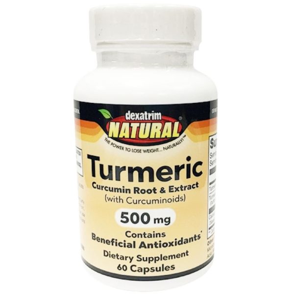 Dexatrim Natural Turmeric 500mg 60 capsules - pharmaholic