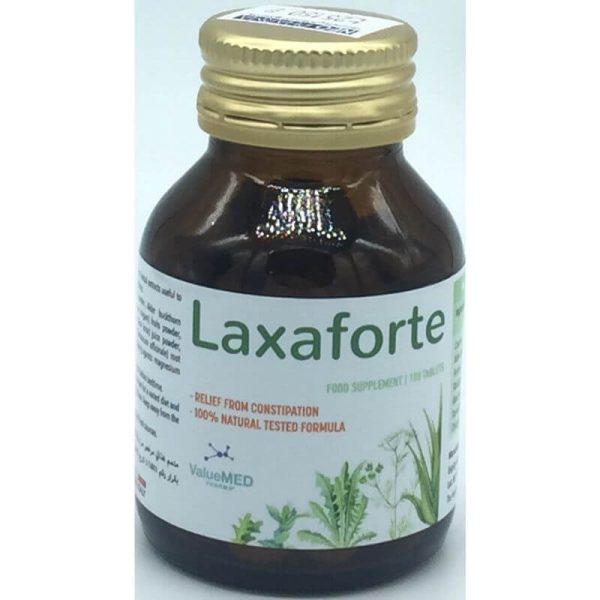 ValueMed Pharma Laxaforte 100 tablets - pharmaholic