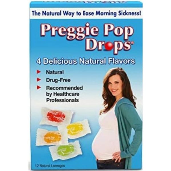 Preggie Pop Drops 12 Lozenges - pharmaholic