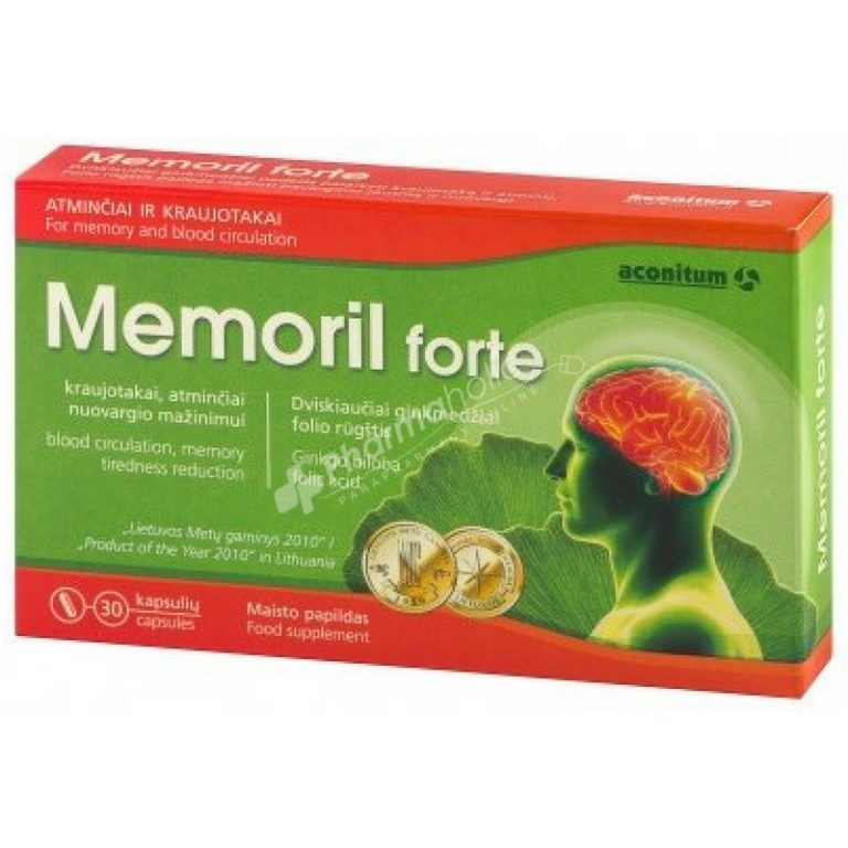 Memoril Forte -30 capsules - pharmaholic